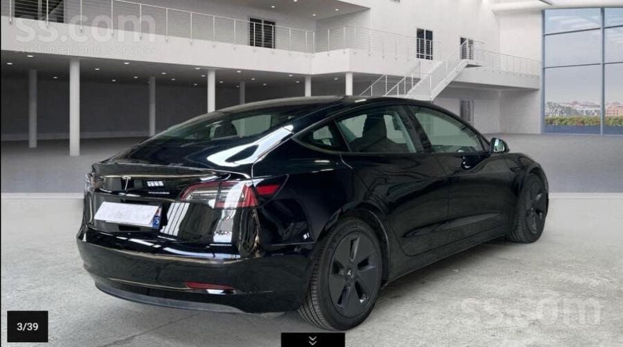 Melns Tesla Model 3 2021 Rīga, ar dzinēja tilpumu 0.00 L un nobraukumu 53 tūkst. km par 26250 €, foto 3 vietnē AUTOMOTO.COM.LV