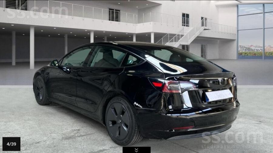 Melns Tesla Model 3 2021 Rīga, ar dzinēja tilpumu 0.00 L un nobraukumu 53 tūkst. km par 26250 €, foto 5 vietnē AUTOMOTO.COM.LV