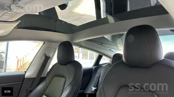 Melns Tesla Model 3 2021 Rīga, ar dzinēja tilpumu 0.00 L un nobraukumu 53 tūkst. km par 26250 €, foto 10 vietnē AUTOMOTO.COM.LV