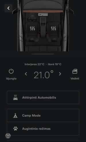 Black Tesla Model 3 2021 in Klaipeda, with an engine capacity of 0.00 L and mileage of 94 thousand km for 22950 €, photo 26 on AUTOMOTO.COM.LV