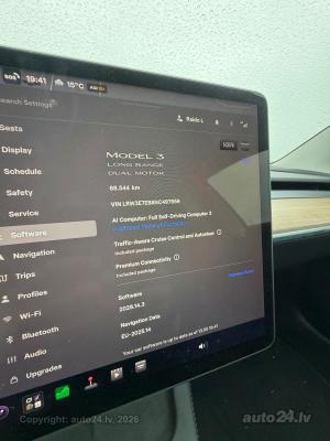 Melns Tesla Model 3 2022 Tallina, ar dzinēja tilpumu 0.00 L un nobraukumu 69 tūkst. km par 32000 €, foto 15 vietnē AUTOMOTO.COM.LV