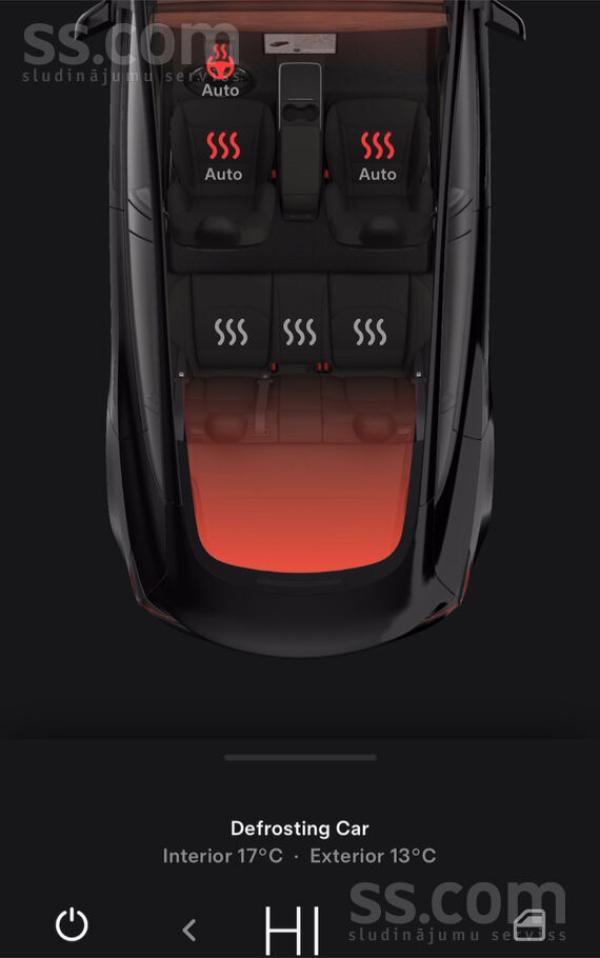 Black Tesla Model 3 2022 in Riga, with an engine capacity of 0.00 L and mileage of 62 thousand km for 31400 €, photo 7 on AUTOMOTO.COM.LV