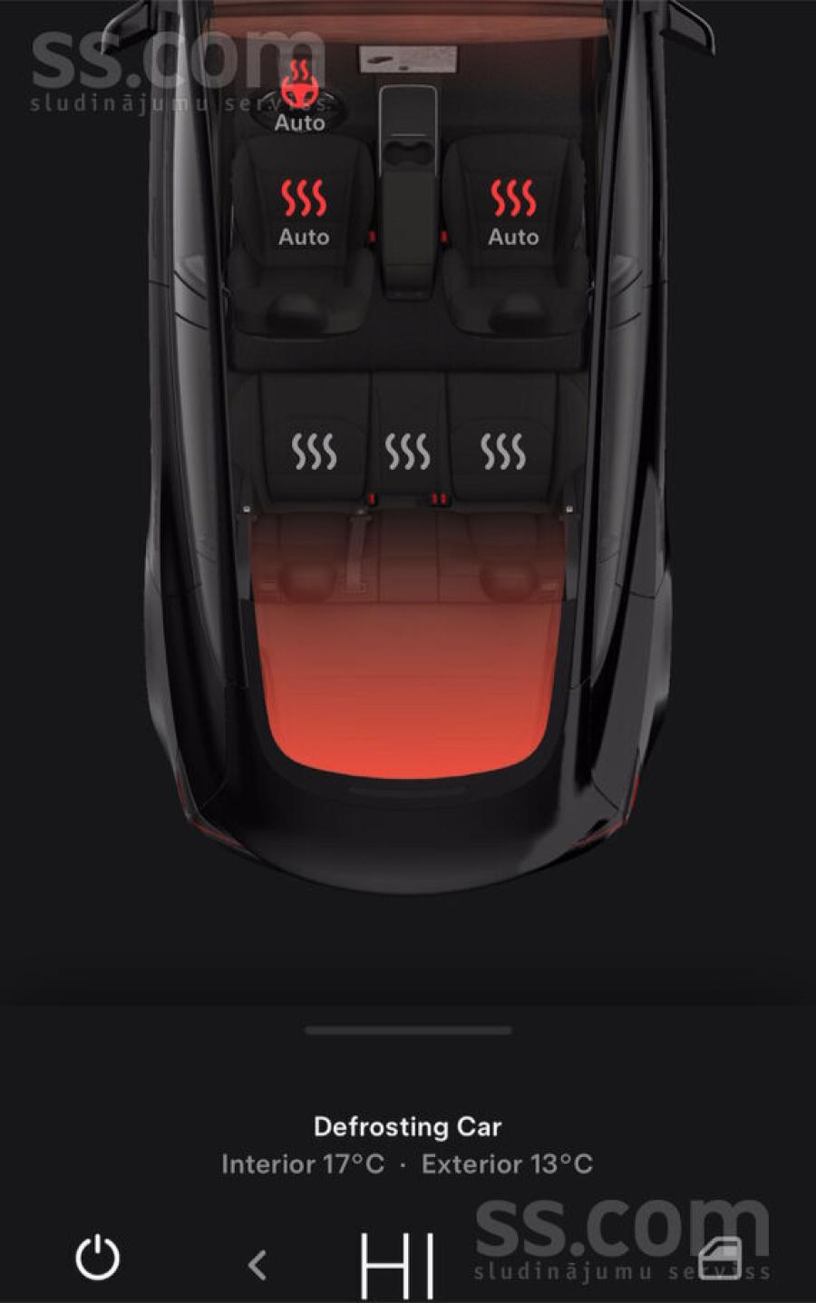 Black Tesla Model 3 2022 in Riga, with an engine capacity of 0.00 L and mileage of 62 thousand km for 31400 €, photo 7 on AUTOMOTO.COM.LV