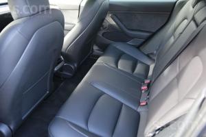 Black Tesla Model 3 2022 in Riga, with an engine capacity of 0.00 L and mileage of 39 thousand km for 34500 €, photo 7 on AUTOMOTO.COM.LV