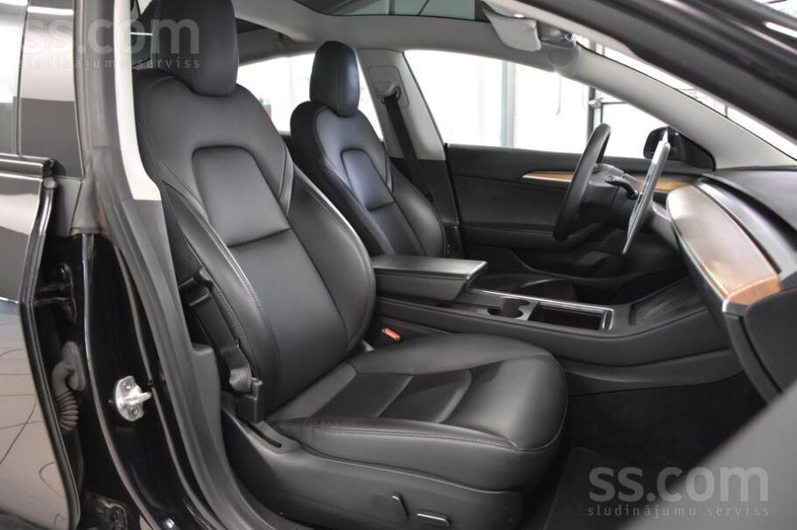 Melns Tesla Model 3 2022 Rīga, ar dzinēja tilpumu 0.00 L un nobraukumu 106 tūkst. km par 29990 €, foto 17 vietnē AUTOMOTO.COM.LV