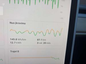 Melns Tesla Model 3 2023 Kauņa, ar dzinēja tilpumu 0.00 L un nobraukumu 24 tūkst. km par 26000 €, foto 15 vietnē AUTOMOTO.COM.LV