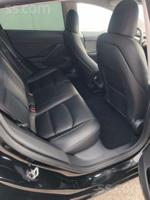 Melns Tesla Model 3 2023 Rīga, ar dzinēja tilpumu 0.00 L un nobraukumu 40 tūkst. km par 28750 €, foto 7 vietnē AUTOMOTO.COM.LV