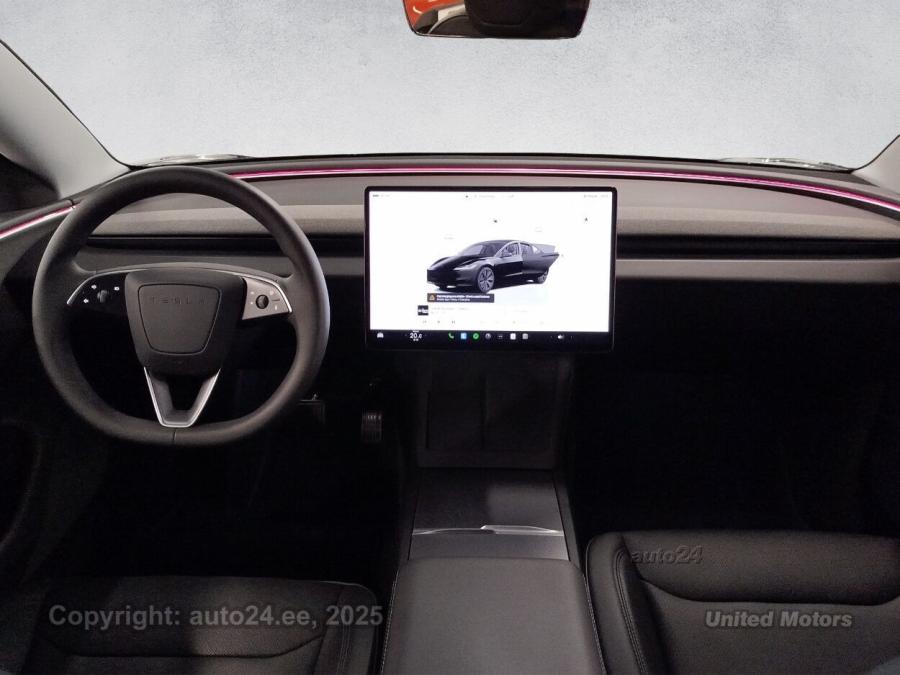Melns Tesla Model 3 2024 Tallina, ar dzinēja tilpumu 0.00 L un nobraukumu 31 tūkst. km par 44990 €, foto 5 vietnē AUTOMOTO.COM.LV