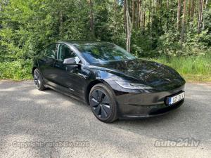 Black Tesla Model 3 2024 in Tallinn, with an engine capacity of 0.00 L and mileage of 70 thousand km for 36400 €, photo 3 on AUTOMOTO.COM.LV