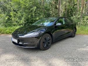 Black Tesla Model 3 2024 in Tallinn, with an engine capacity of 0.00 L and mileage of 70 thousand km for 36400 €, photo 4 on AUTOMOTO.COM.LV