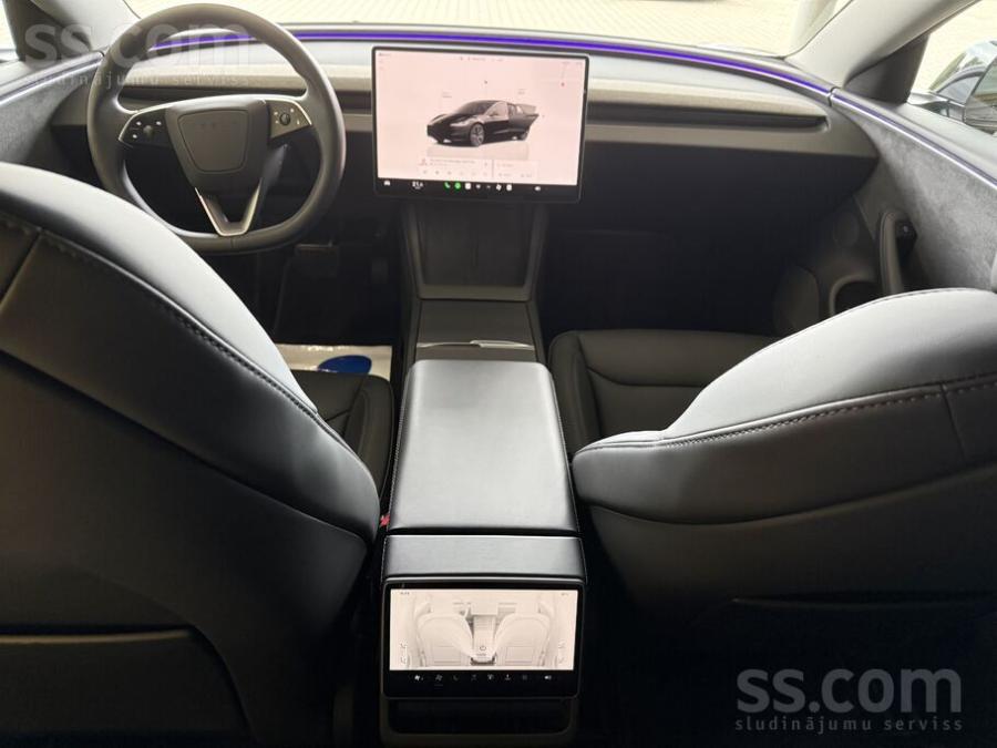 Melns Tesla Model 3 2024 Rīga, ar dzinēja tilpumu 0.00 L un nobraukumu 21 tūkst. km par 41500 €, foto 8 vietnē AUTOMOTO.COM.LV