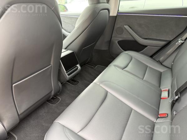 Melns Tesla Model 3 2024 Rīga, ar dzinēja tilpumu 0.00 L un nobraukumu 21 tūkst. km par 41500 €, foto 10 vietnē AUTOMOTO.COM.LV