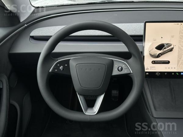 Melns Tesla Model 3 2025 Rīga, ar dzinēja tilpumu 0.00 L un nobraukumu 10 tūkst. km par 61550 €, foto 8 vietnē AUTOMOTO.COM.LV