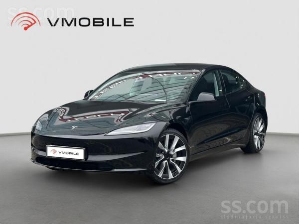 Melns Tesla Model 3 2026 Rīga, ar dzinēja tilpumu 0.00 L un nobraukumu 10 tūkst. km par 60890 €, foto 1 vietnē AUTOMOTO.COM.LV