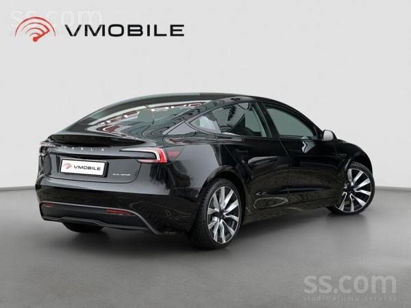 Melns Tesla Model 3 2026 Rīga, ar dzinēja tilpumu 0.00 L un nobraukumu 10 tūkst. km par 60890 €, foto 2 vietnē AUTOMOTO.COM.LV