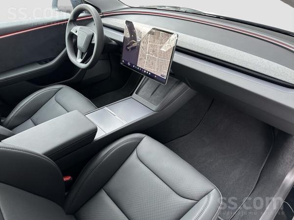 Black Tesla Model 3 2026 in Riga, with an engine capacity of 0.00 L and mileage of 10 thousand km for 60890 €, photo 6 on AUTOMOTO.COM.LV