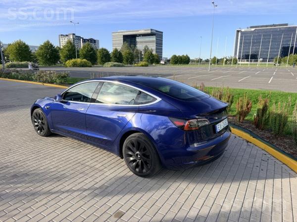 Zils Tesla Model 3 2019 Rīga, ar dzinēja tilpumu 0.00 L un nobraukumu 84 tūkst. km par 22900 €, foto 4 vietnē AUTOMOTO.COM.LV