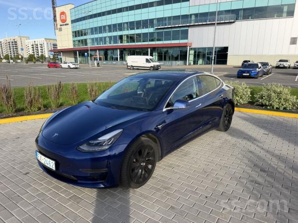 Zils Tesla Model 3 2019 Rīga, ar dzinēja tilpumu 0.00 L un nobraukumu 84 tūkst. km par 22900 €, foto 5 vietnē AUTOMOTO.COM.LV