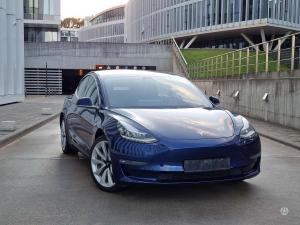 Синий Тесла Модель 3 2020 в Вильнюс, объемом двигателя 0.00 л и пробегом 190 тыс. км за 18700 €, фото 3 на AUTOMOTO.COM.LV