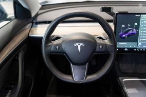 Blue Tesla Model 3 2021 in Vilnius, with an engine capacity of 0.00 L and mileage of 63 thousand km for 22500 €, photo 17 on AUTOMOTO.COM.LV