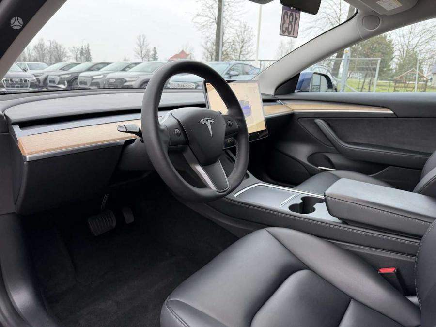 Zils Tesla Model 3 2022 Šauļi, ar dzinēja tilpumu 0.00 L un nobraukumu 63 tūkst. km par 25990 €, foto 11 vietnē AUTOMOTO.COM.LV
