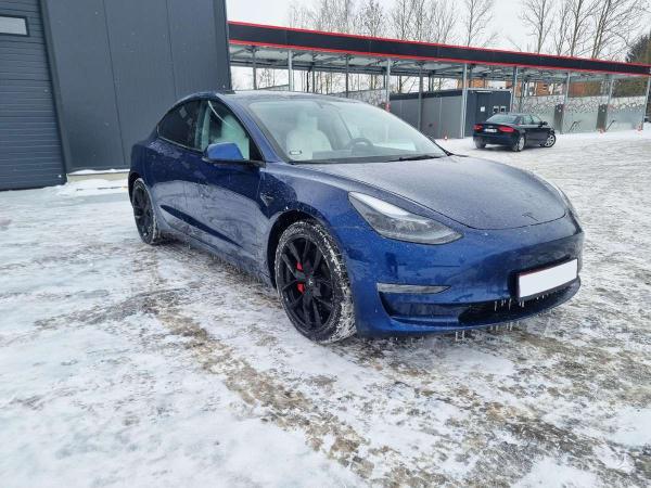 Zils Tesla Model 3 2022 Marijampole, ar dzinēja tilpumu 0.00 L un nobraukumu 107 tūkst. km par 23900 €, foto 7 vietnē AUTOMOTO.COM.LV