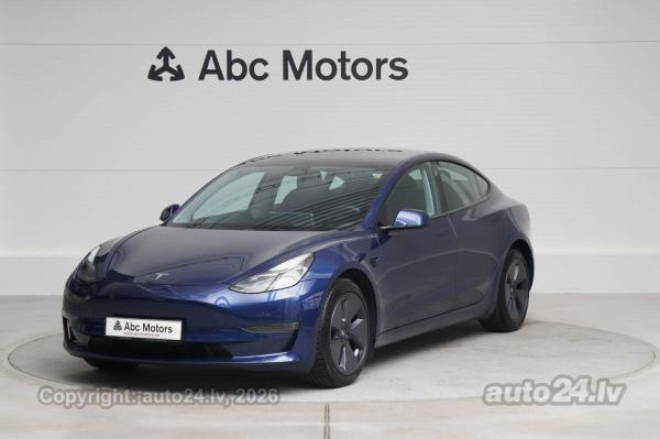 Zils Tesla Model 3 2023 Tallina, ar dzinēja tilpumu 0.00 L un nobraukumu 67 tūkst. km par 99000 €, foto 1 vietnē AUTOMOTO.COM.LV