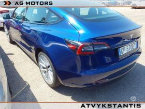 Blue Tesla Model 3 2023 in Vilnius, with an engine capacity of 0.00 L and mileage of 90 thousand km for 29900 €, photo 3 on AUTOMOTO.COM.LV