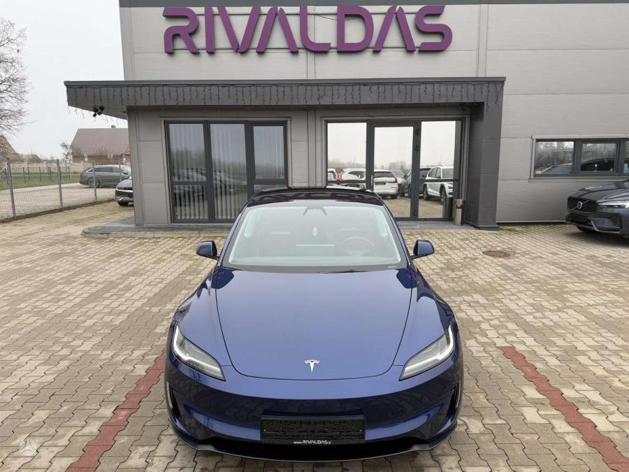 Zils Tesla Model 3 2024 Šauļi, ar dzinēja tilpumu 0.00 L un nobraukumu 7 tūkst. km par 52990 €, foto 4 vietnē AUTOMOTO.COM.LV