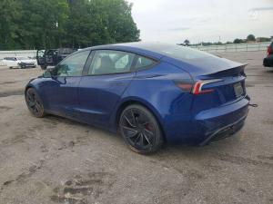 Zils Tesla Model 3 2024 Klaipėda, ar dzinēja tilpumu 0.00 L un nobraukumu 39 tūkst. km par 18500 €, foto 7 vietnē AUTOMOTO.COM.LV
