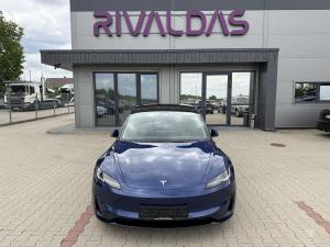 Zils Tesla Model 3 2024 Šauļi, ar dzinēja tilpumu 0.00 L un nobraukumu 15 tūkst. km par 51990 €, foto  vietnē AUTOMOTO.COM.LV