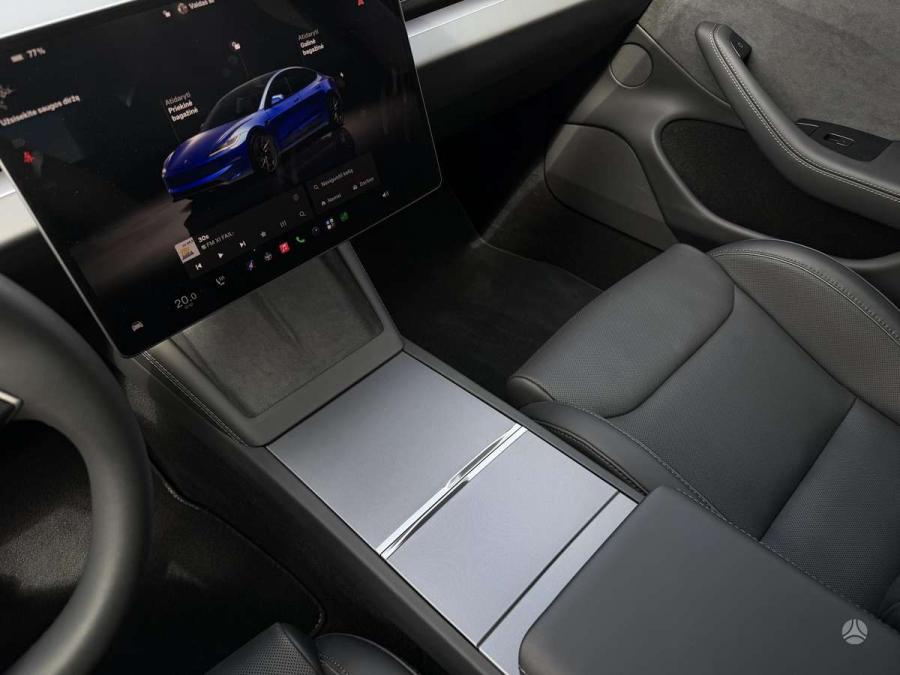 Zils Tesla Model 3 2024 Šauļi, ar dzinēja tilpumu 0.00 L un nobraukumu 15 tūkst. km par 51990 €, foto 28 vietnē AUTOMOTO.COM.LV