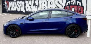 Zils Tesla Model 3 2025 Viļņa, ar dzinēja tilpumu 0.00 L un nobraukumu 8 tūkst. km par 43100 €, foto 6 vietnē AUTOMOTO.COM.LV