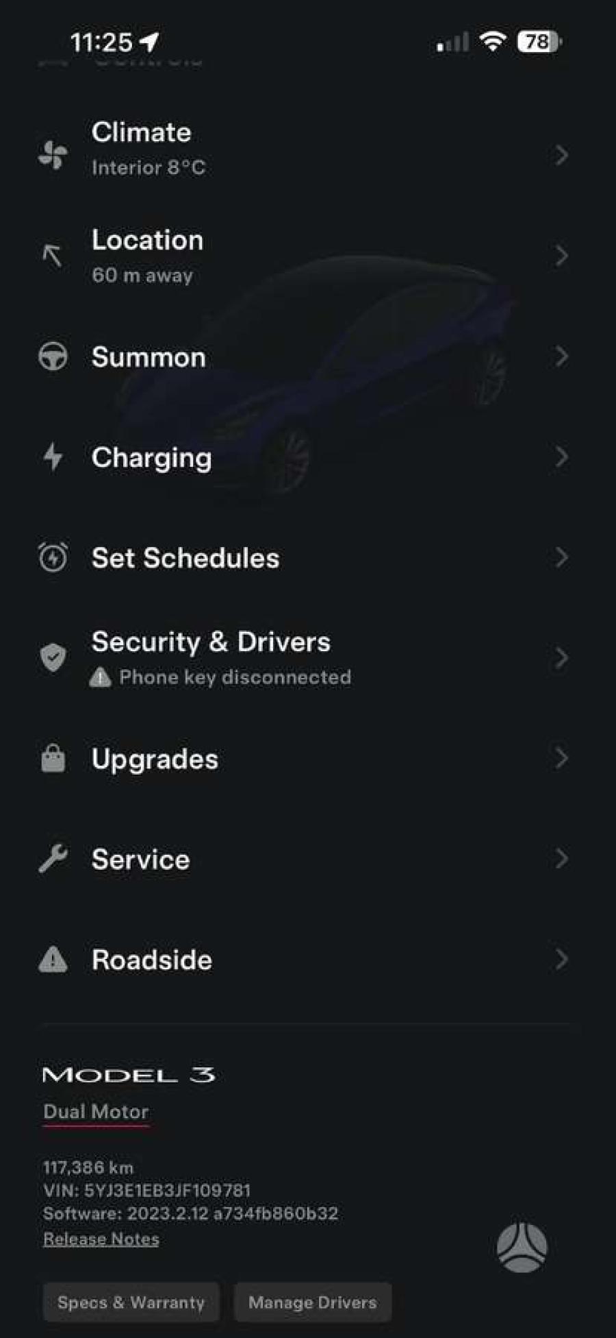 Синий Тесла Модель 3 2018 в Каунас, объемом двигателя 0.00 л и пробегом 117 тыс. км за 18500 €, фото 11 на AUTOMOTO.COM.LV
