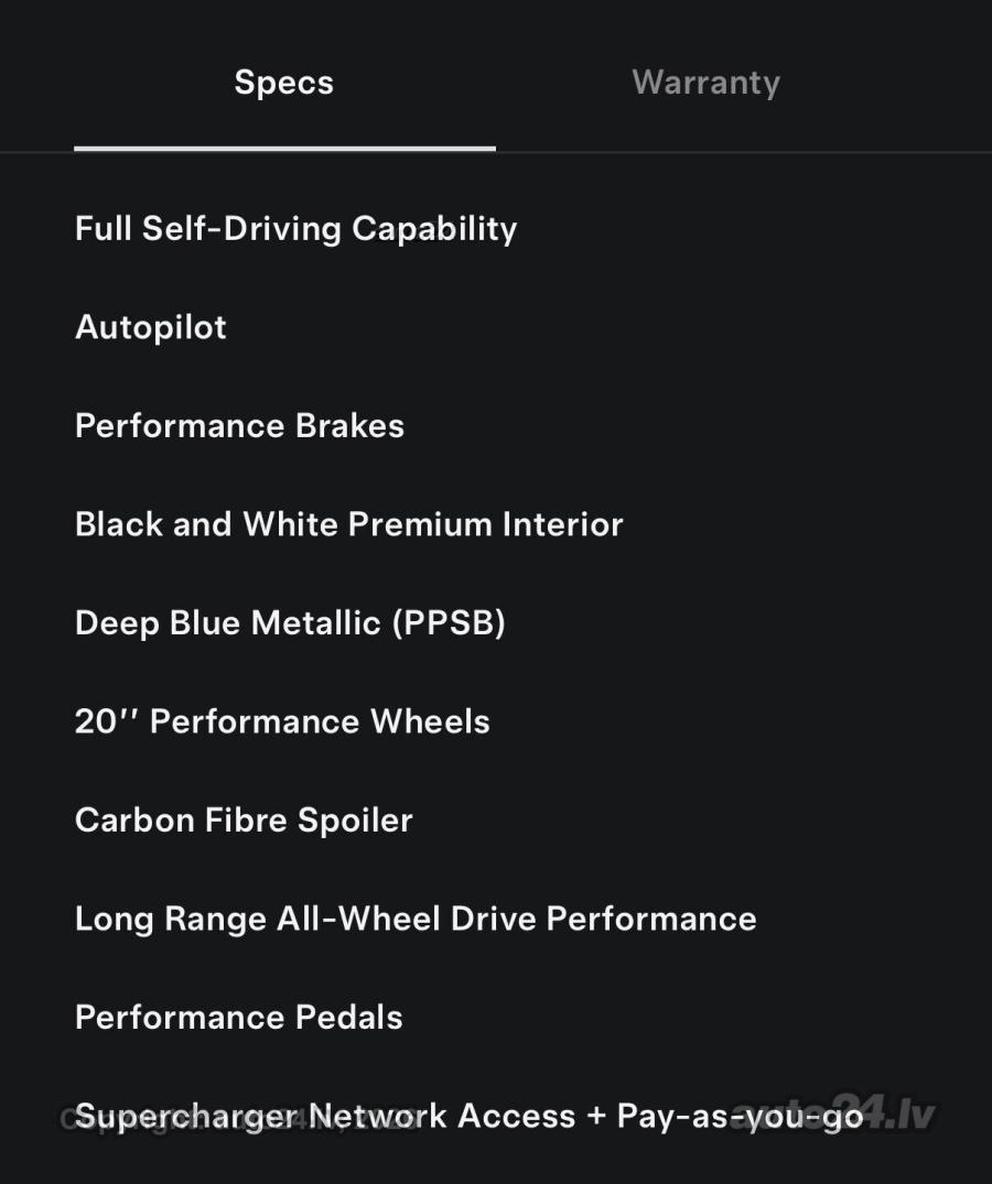 Синий Тесла Модель 3 2019 в Таллин, объемом двигателя 0.00 л и пробегом 104 тыс. км за 23499 €, фото 15 на AUTOMOTO.COM.LV