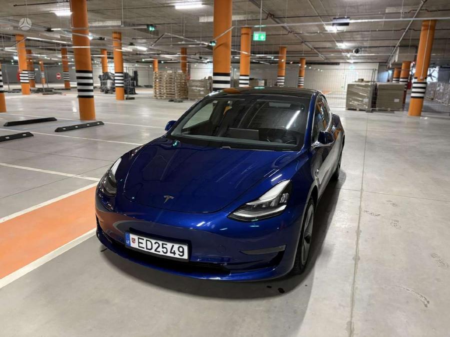 Zils Tesla Model 3 2019 Viļņa, ar dzinēja tilpumu 0.00 L un nobraukumu 197 tūkst. km par 13850 €, foto 7 vietnē AUTOMOTO.COM.LV