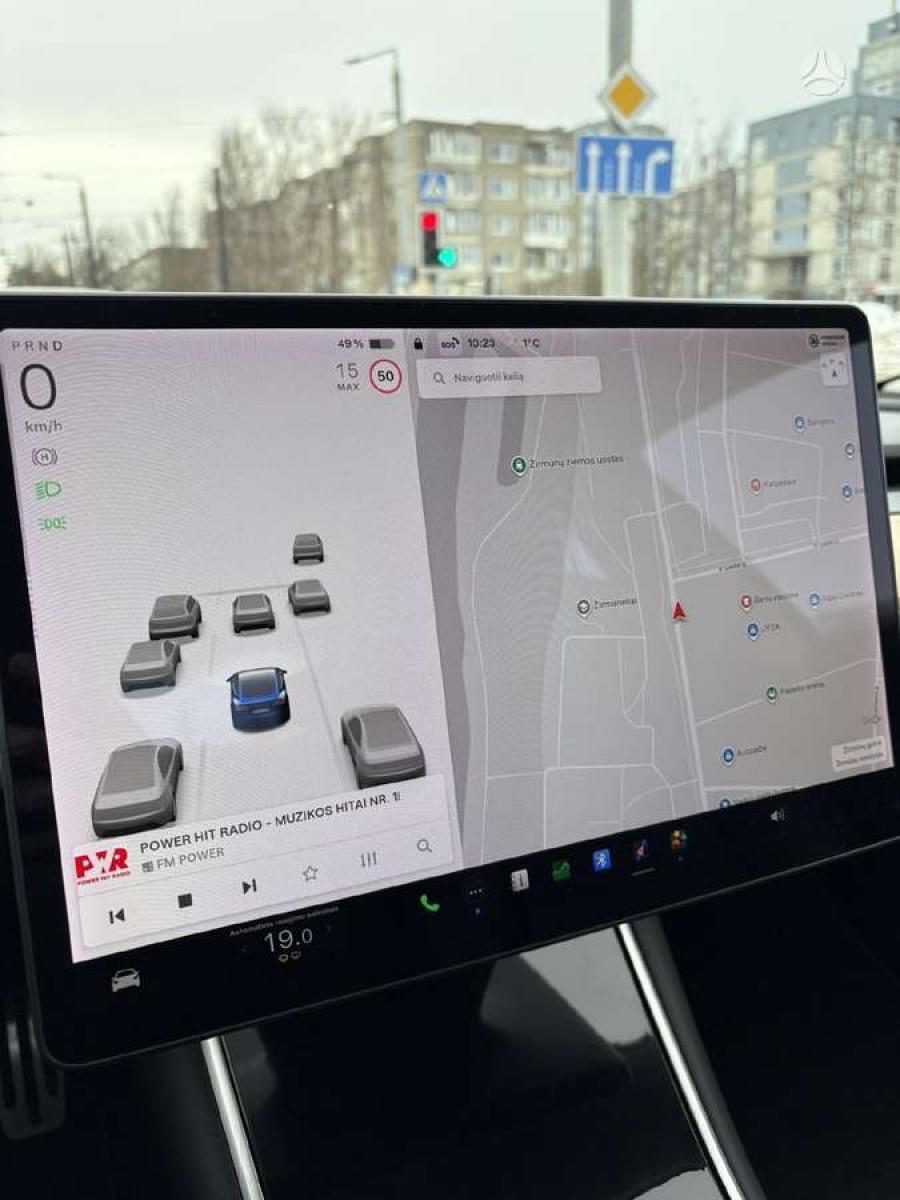 Zils Tesla Model 3 2019 Viļņa, ar dzinēja tilpumu 0.00 L un nobraukumu 197 tūkst. km par 13850 €, foto 11 vietnē AUTOMOTO.COM.LV
