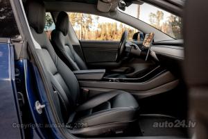 Blue Tesla Model 3 2019 in Parnu, with an engine capacity of 0.00 L and mileage of 86 thousand km for 22500 €, photo 12 on AUTOMOTO.COM.LV
