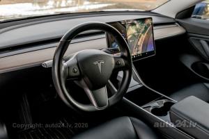 Blue Tesla Model 3 2019 in Parnu, with an engine capacity of 0.00 L and mileage of 86 thousand km for 22500 €, photo 15 on AUTOMOTO.COM.LV