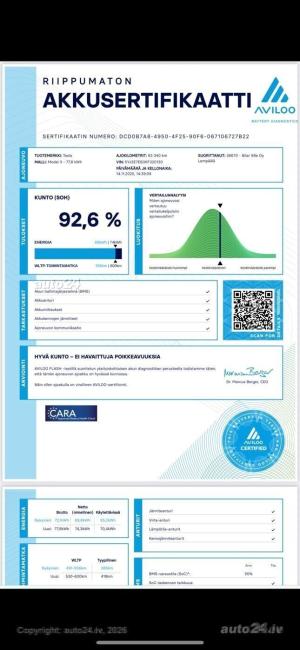 Blue Tesla Model 3 2019 in Parnu, with an engine capacity of 0.00 L and mileage of 86 thousand km for 22500 €, photo 29 on AUTOMOTO.COM.LV