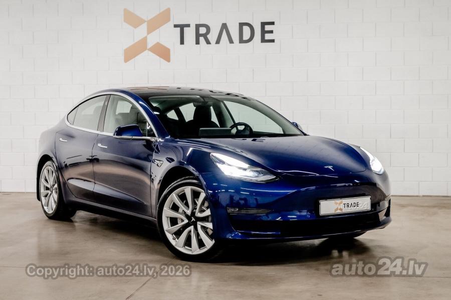 Zils Tesla Model 3 2019 Pērnava, ar dzinēja tilpumu 0.00 L un nobraukumu 169 tūkst. km par 16990 €, foto 3 vietnē AUTOMOTO.COM.LV