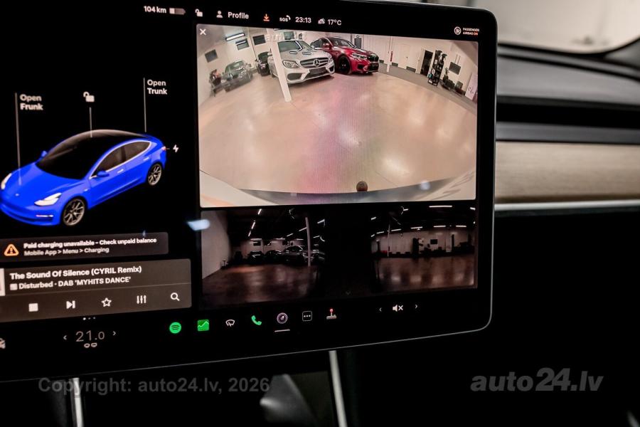 Zils Tesla Model 3 2019 Pērnava, ar dzinēja tilpumu 0.00 L un nobraukumu 169 tūkst. km par 16990 €, foto 20 vietnē AUTOMOTO.COM.LV