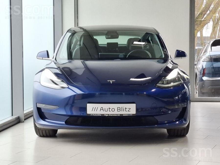 Zils Tesla Model 3 2019 Rīga, ar dzinēja tilpumu 0.00 L un nobraukumu 81 tūkst. km par 23500 €, foto 5 vietnē AUTOMOTO.COM.LV