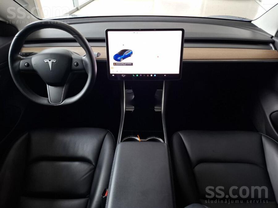 Zils Tesla Model 3 2019 Rīga, ar dzinēja tilpumu 0.00 L un nobraukumu 81 tūkst. km par 23500 €, foto 8 vietnē AUTOMOTO.COM.LV