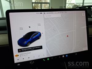 Zils Tesla Model 3 2019 Rīga, ar dzinēja tilpumu 0.00 L un nobraukumu 81 tūkst. km par 23500 €, foto 12 vietnē AUTOMOTO.COM.LV