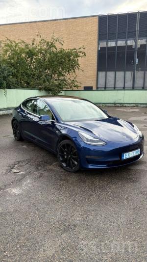 Zils Tesla Model 3 2019 Ogre, ar dzinēja tilpumu 0.00 L un nobraukumu 107 tūkst. km par 20500 €, foto 5 vietnē AUTOMOTO.COM.LV