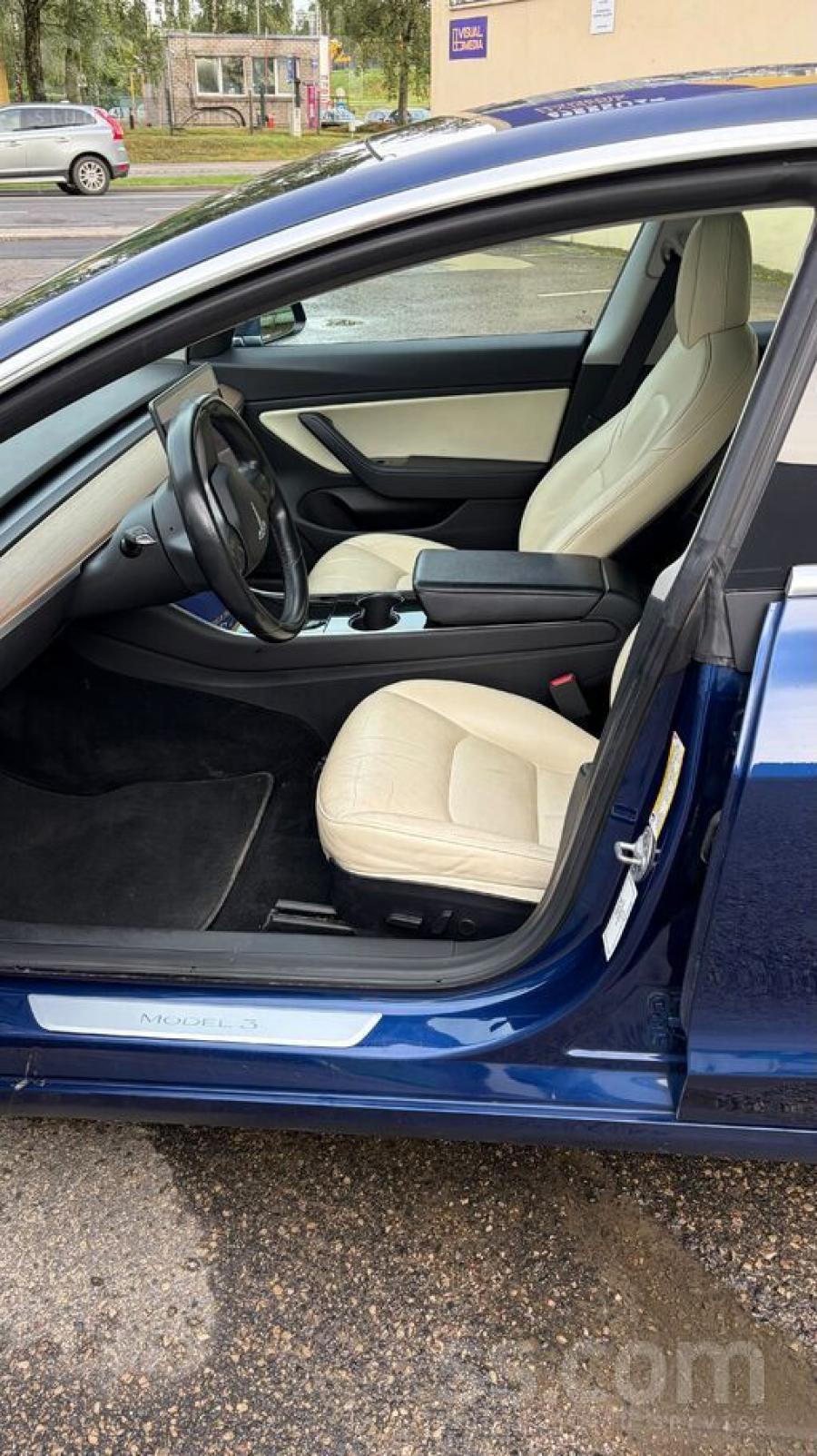 Zils Tesla Model 3 2019 Ogre, ar dzinēja tilpumu 0.00 L un nobraukumu 107 tūkst. km par 20500 €, foto 6 vietnē AUTOMOTO.COM.LV