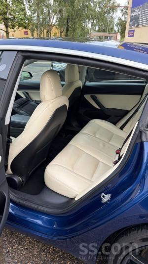 Zils Tesla Model 3 2019 Ogre, ar dzinēja tilpumu 0.00 L un nobraukumu 107 tūkst. km par 20500 €, foto 8 vietnē AUTOMOTO.COM.LV