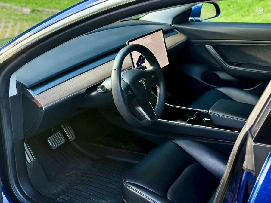 Синий Тесла Модель 3 2019 в Вильнюс, объемом двигателя 0.00 л и пробегом 124 тыс. км за 22400 €, фото 12 на AUTOMOTO.COM.LV