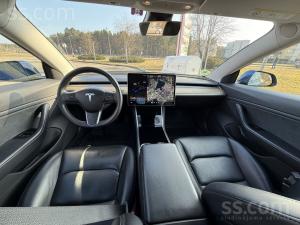 Zils Tesla Model 3 2019 Rīga, ar dzinēja tilpumu 0.00 L un nobraukumu 250 tūkst. km par 16800 €, foto 8 vietnē AUTOMOTO.COM.LV